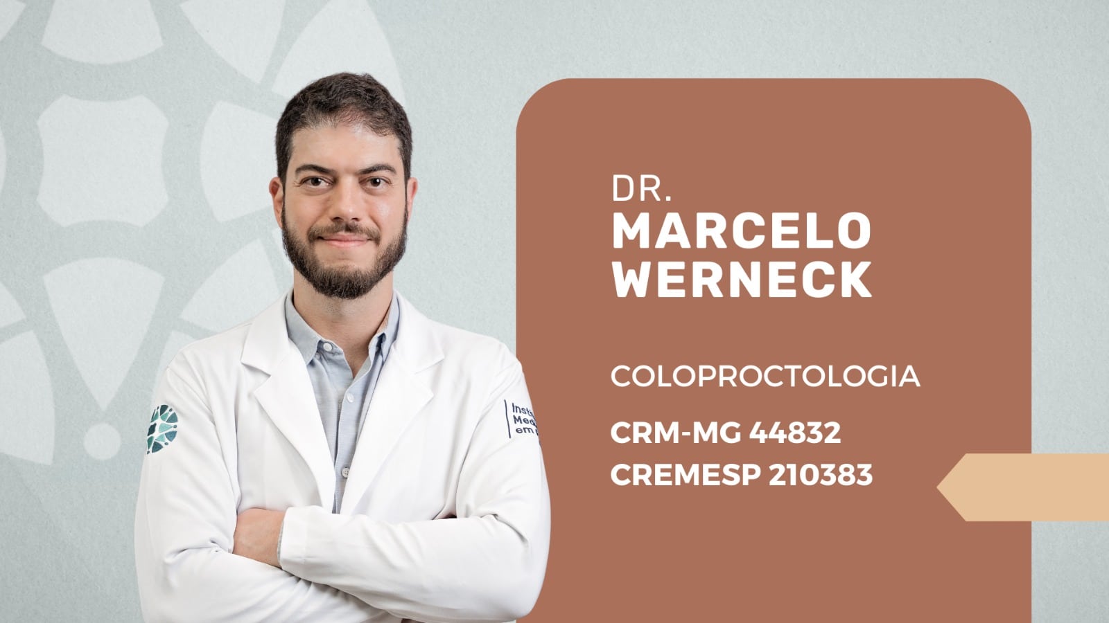 Dr. Marcelo Werneck: coloproctologia minimamente invasiva