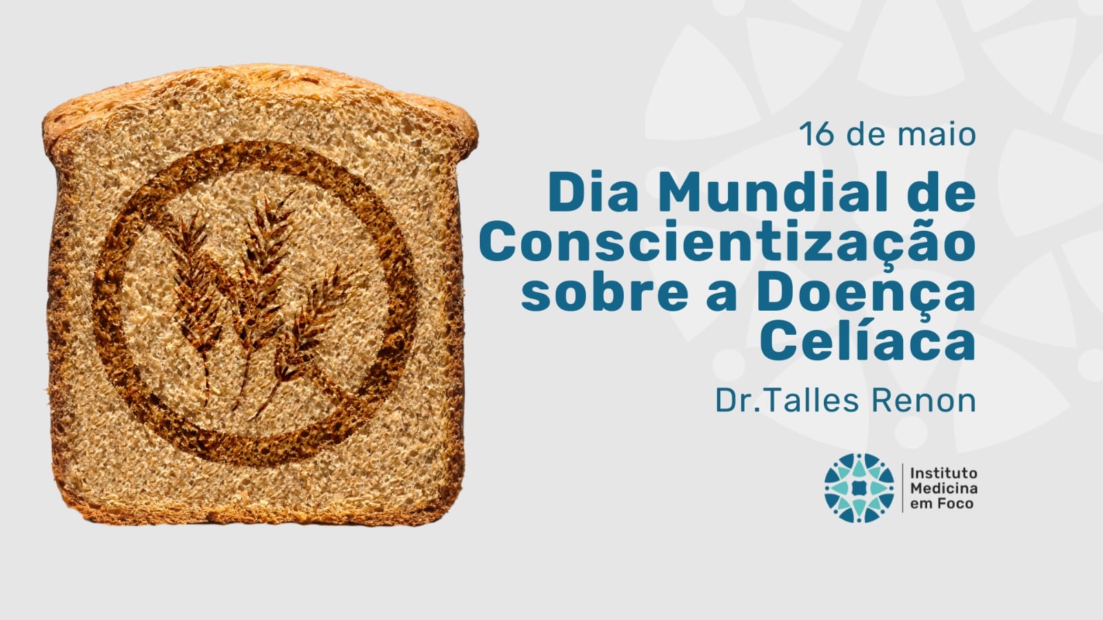 Dia mundial de conscientização sobre a doença celíaca